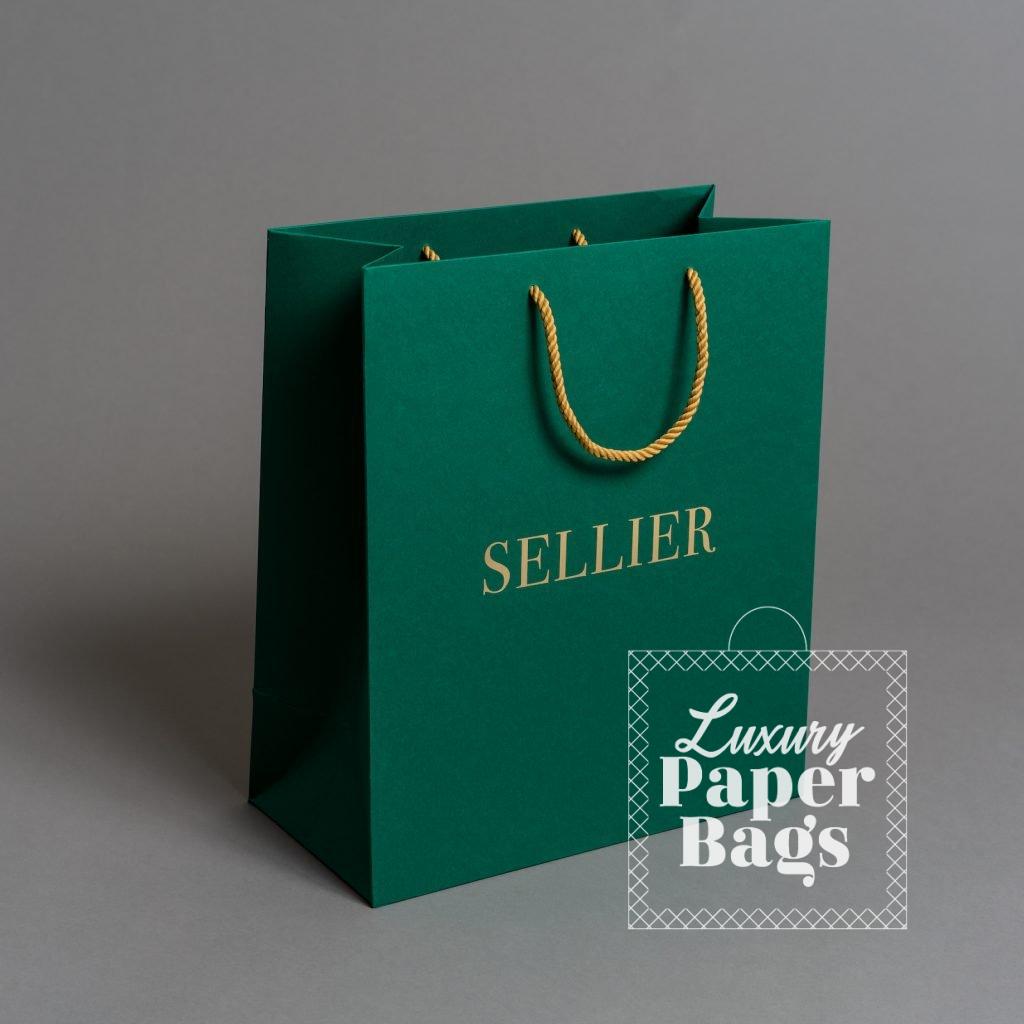 Luxury Unlaminated Paper Bags | Luxury Paper Bags