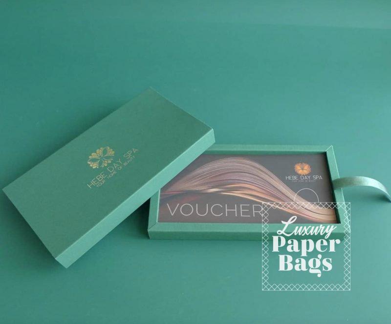 Presentation Boxes and Voucher Boxes - Luxury Paper Bags