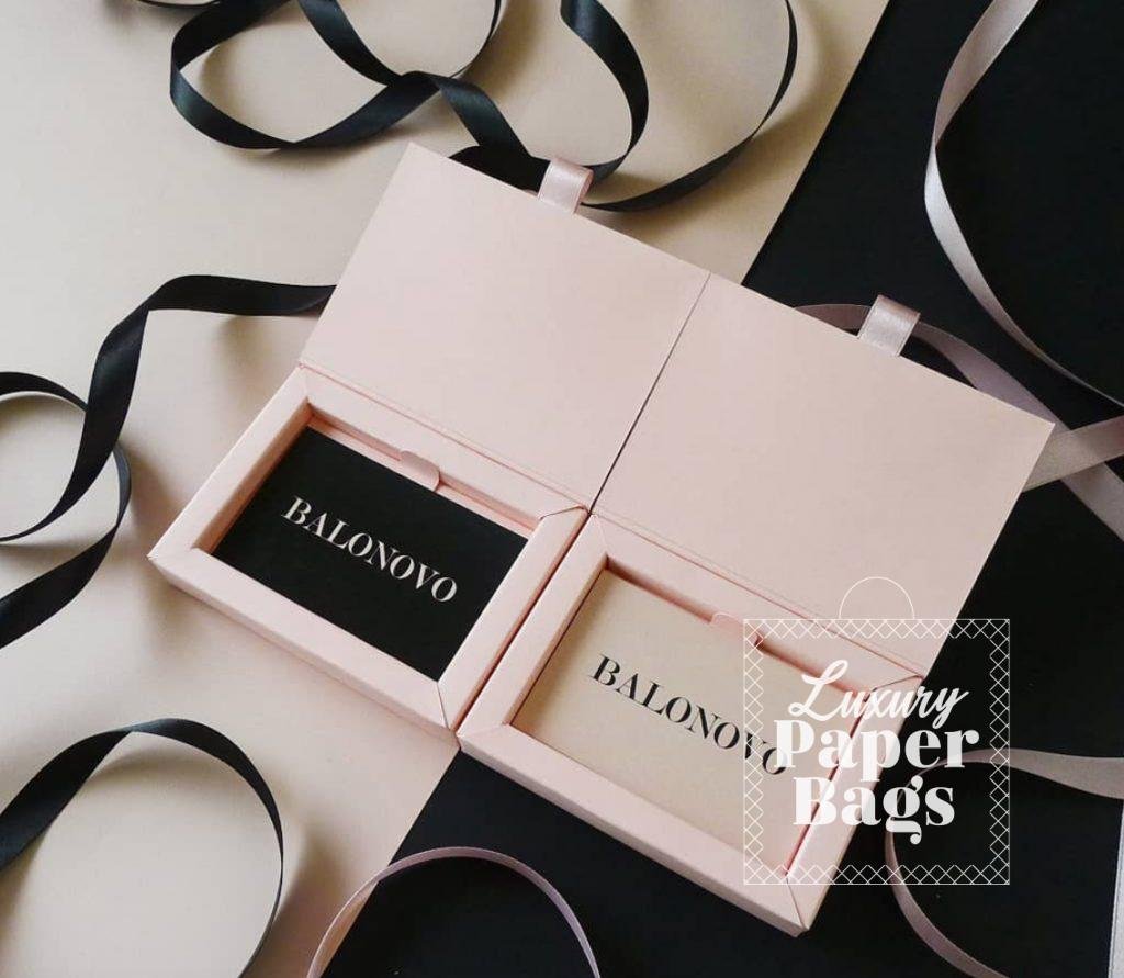 Presentation Boxes and Voucher Boxes - Luxury Paper Bags