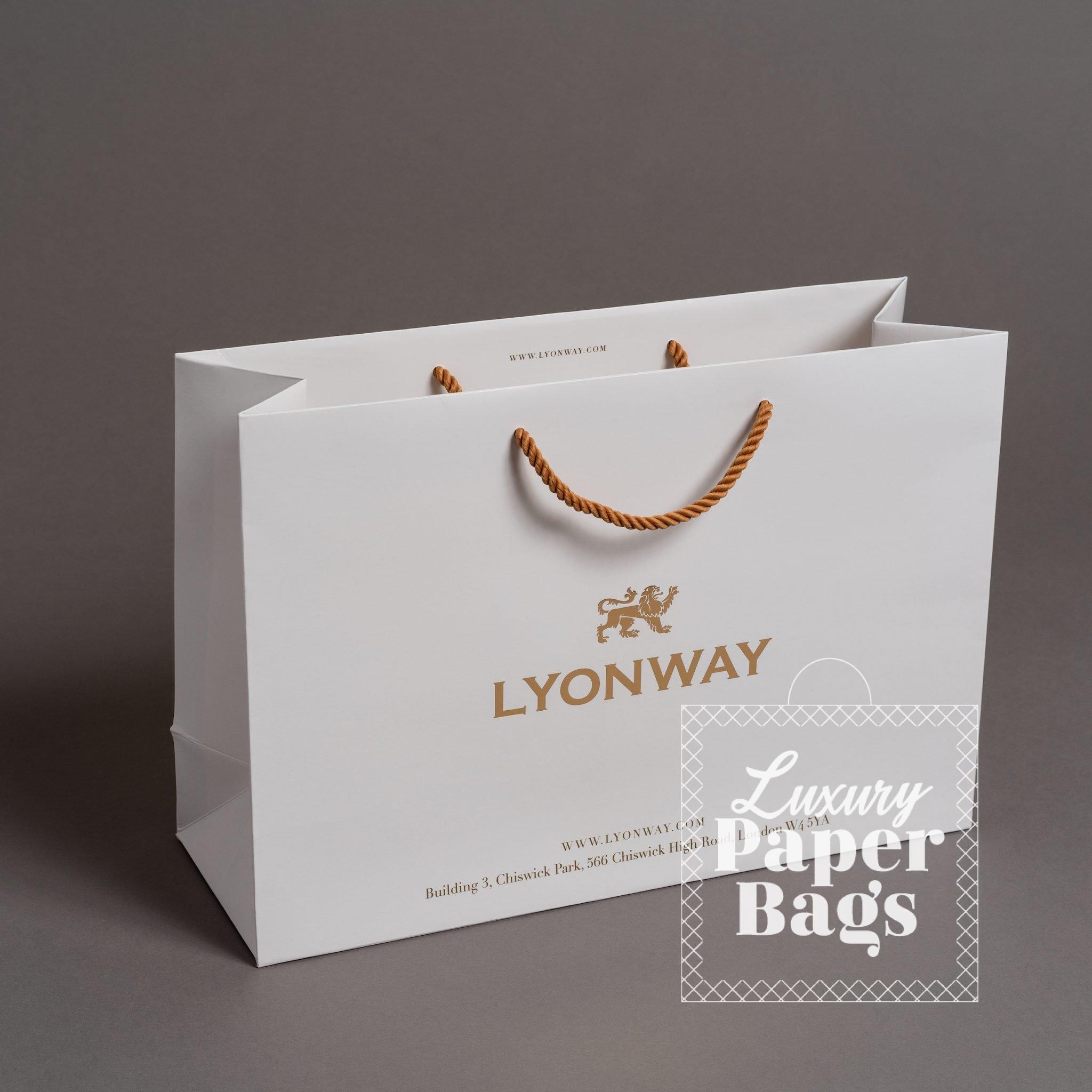 Laminated Paper Bags | Range of Finishes | Luxury Paper Bags