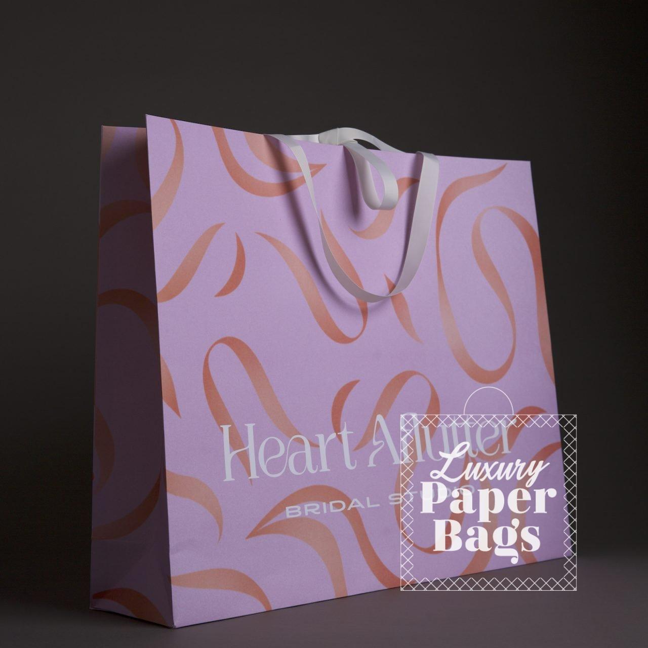 Luxury Unlaminated Paper Bags | Luxury Paper Bags
